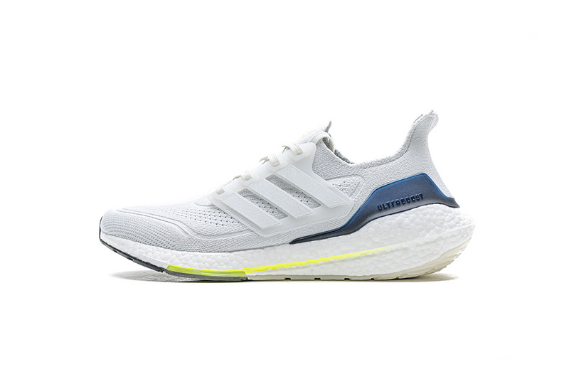 Adidas Ultra Boost 2021 White Blue - Boostmasterlin