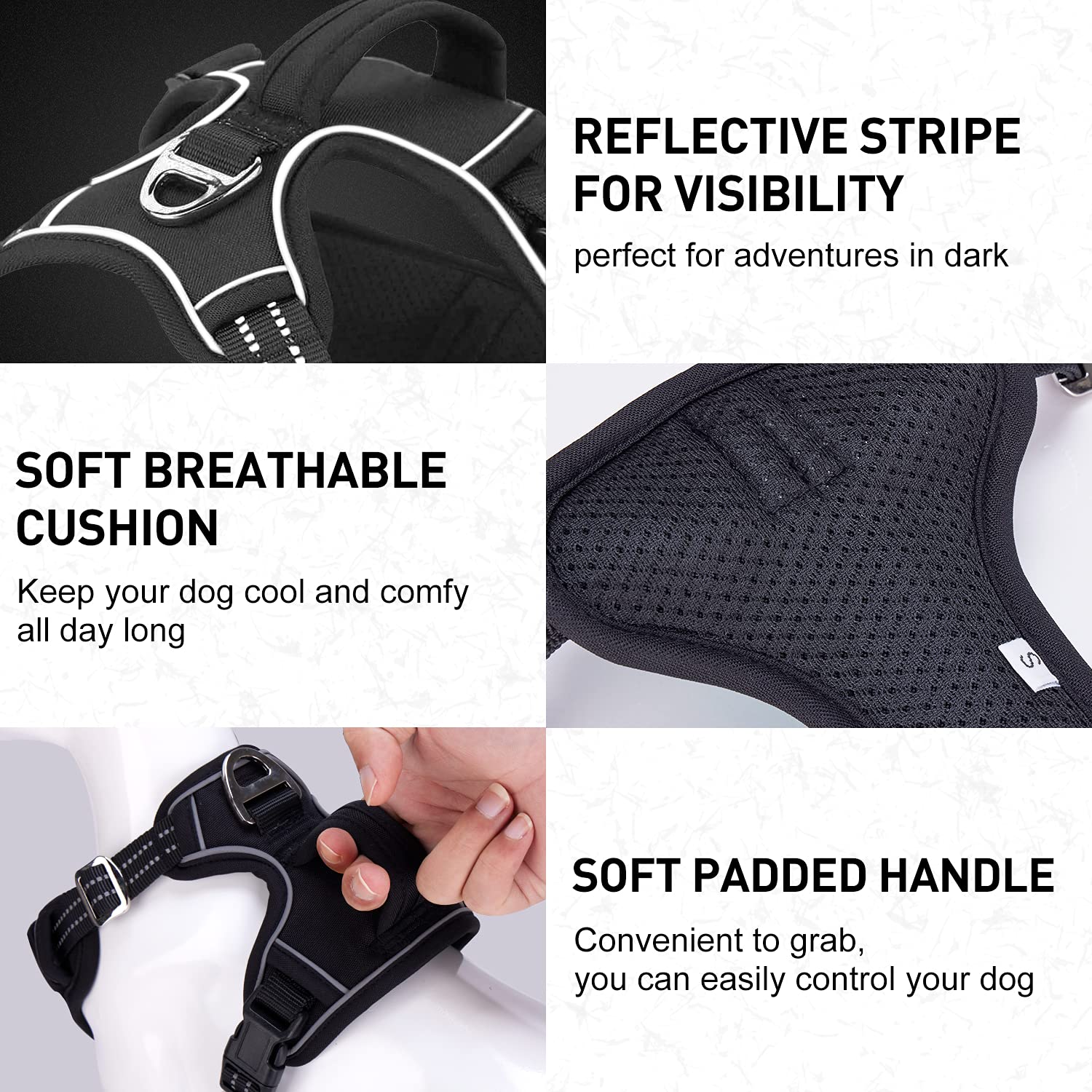 TAILUP Reflective No Pull Dog Harness - Crawlpaw