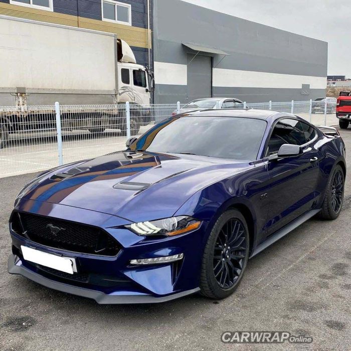 Quality Aluko Gloss Metallic Tanzanite Blue Vinyl Wrap Car Wrap For ...