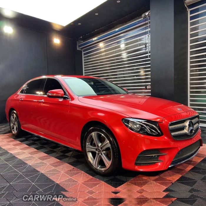 Quality Aluko Gloss Metallic Crystal Red Vinyl Wrap Car Wrap For Sale ...