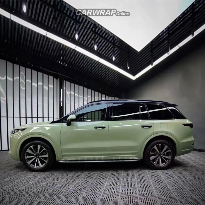 Quality Aluko Super Gloss Khaki Gray Vinyl Wrap Car Wrap For Sale ...