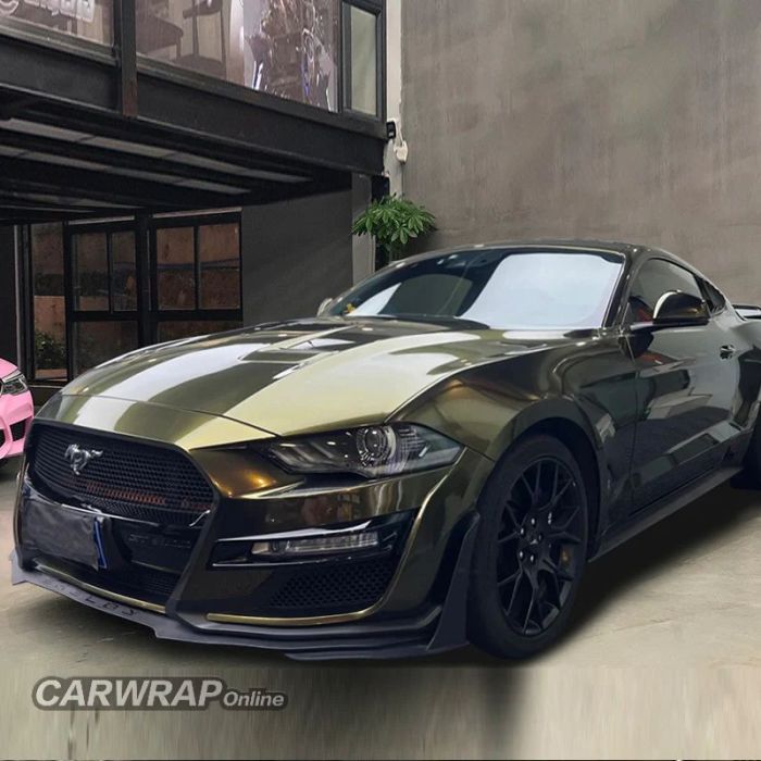 Gloss Metallic Midnight Gold Wrap