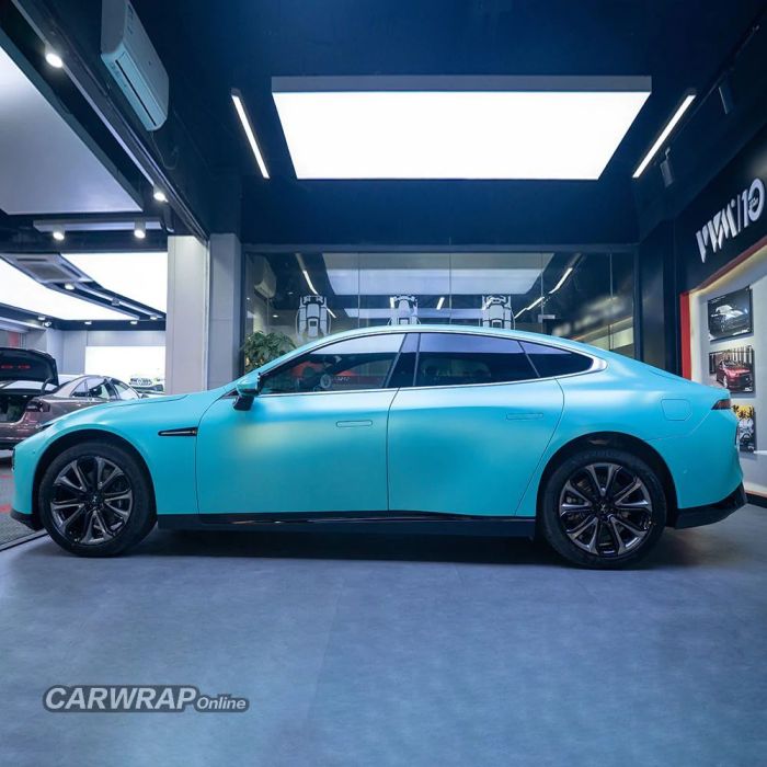 Quality Aluko Matte Metallic Tiffany Vinyl Wrap Car Wrap For Sale ...