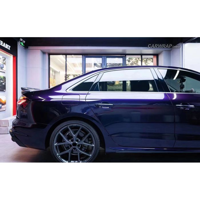Gloss Midnight purple Wrap for Car