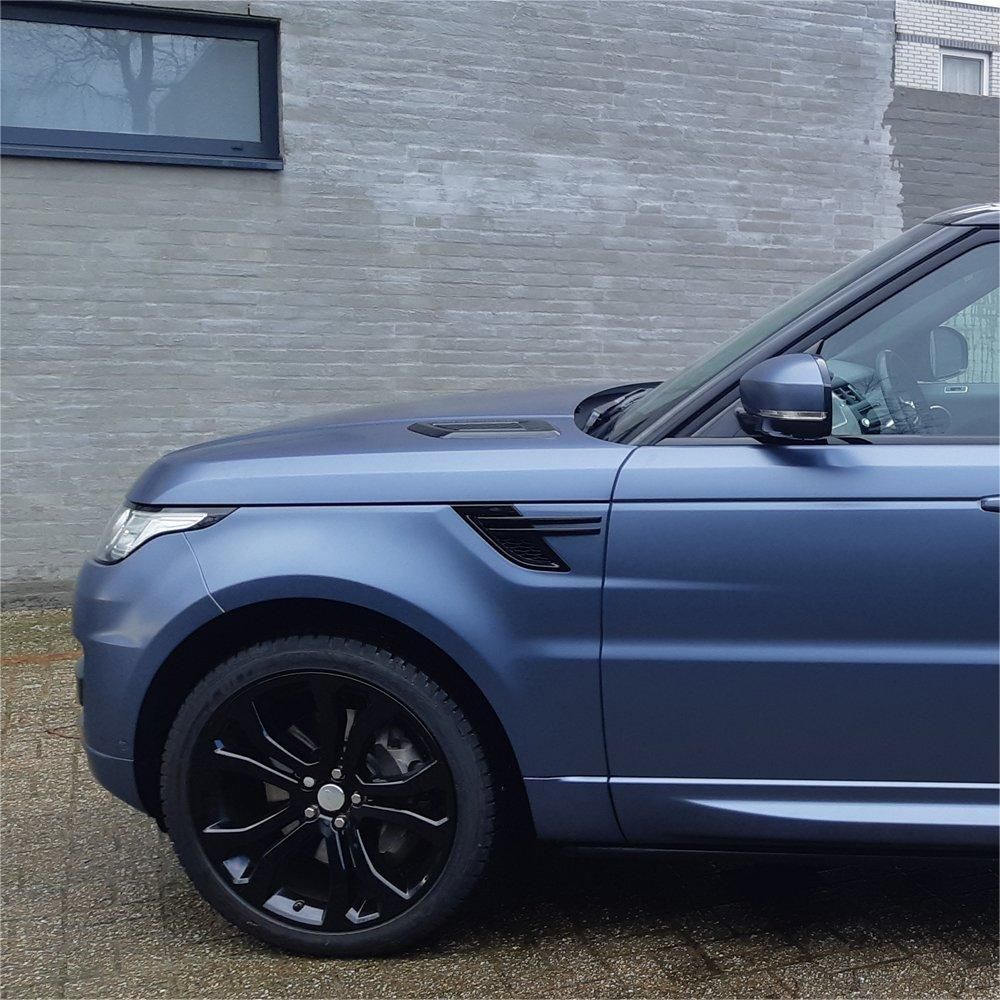 Quality Matte Blue Gray Vinyl Wrap Car Wrap For Sale | Carwraponline.com