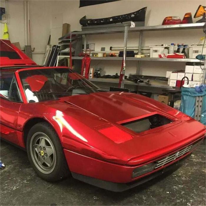 Quality Aluko Gloss Red Mirror Chrome Vinyl Wrap Car Wrap For Sale ...