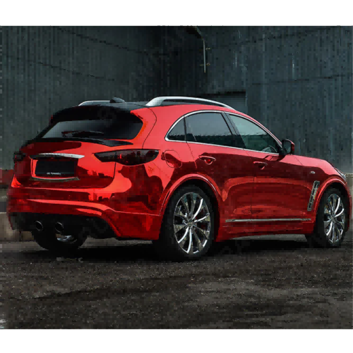 Quality Aluko Gloss Red Mirror Chrome Vinyl Wrap Car Wrap For Sale ...