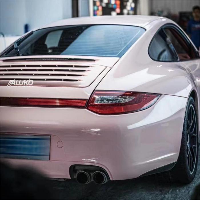 Quality Aluko Super Gloss Pale Pink Vinyl Wrap Car Wrap For Sale ...