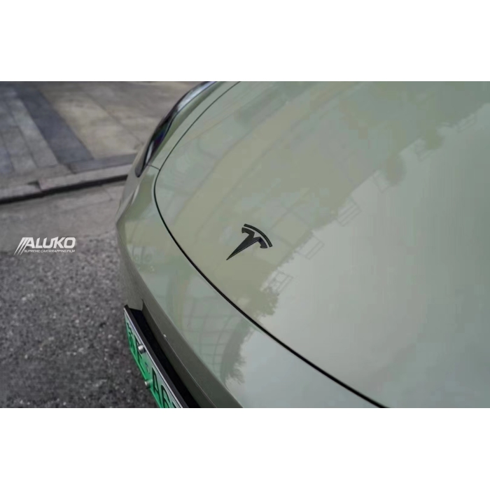 Quality Aluko Super Gloss Khaki Green Vinyl Wrap Car Wrap For Sale ...