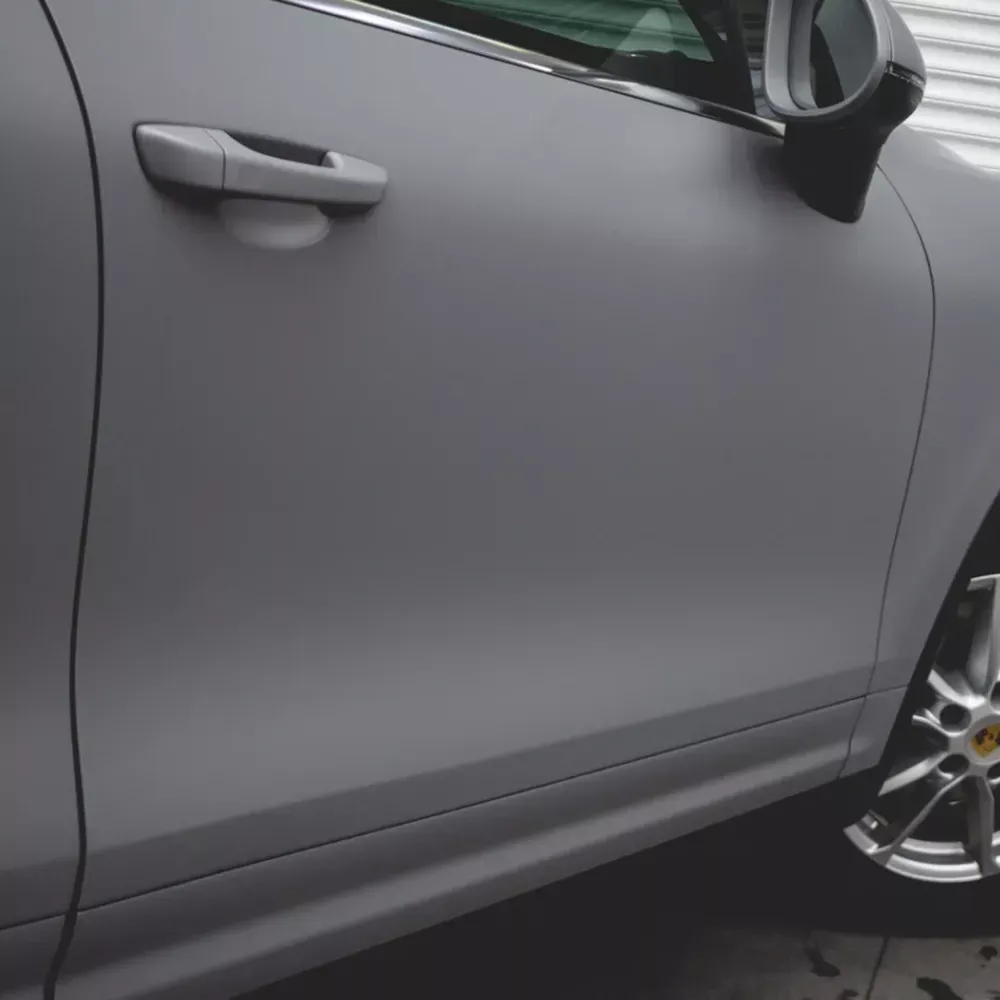 Quality Matte Flat Dark Grey Car Vinyl Wrap For Sale | Carwraponline.com