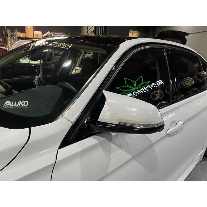 Quality Aluko Super Gloss Diamond White Vinyl Wrap Car Wrap For Sale ...