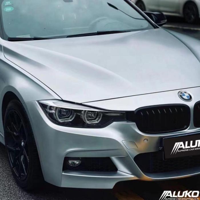 Quality Matte Metallic Metal Silver Vinyl Wrap Car Wrap For Sale ...