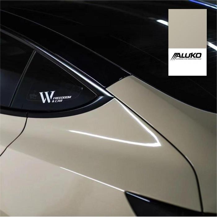 Quality Aluko Gloss Khaki Milan Vinyl Wrap Car Wrap For Sale ...