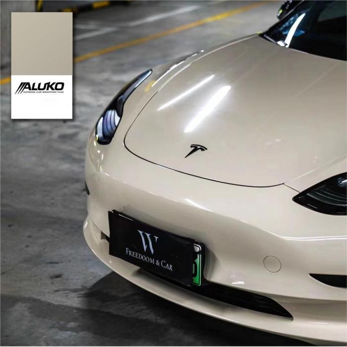 Quality Aluko Gloss Khaki Milan Vinyl Wrap Car Wrap For Sale ...