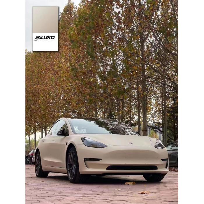 Quality Matte Khaki Milan Car Wrap For Sale | Carwraponline.com