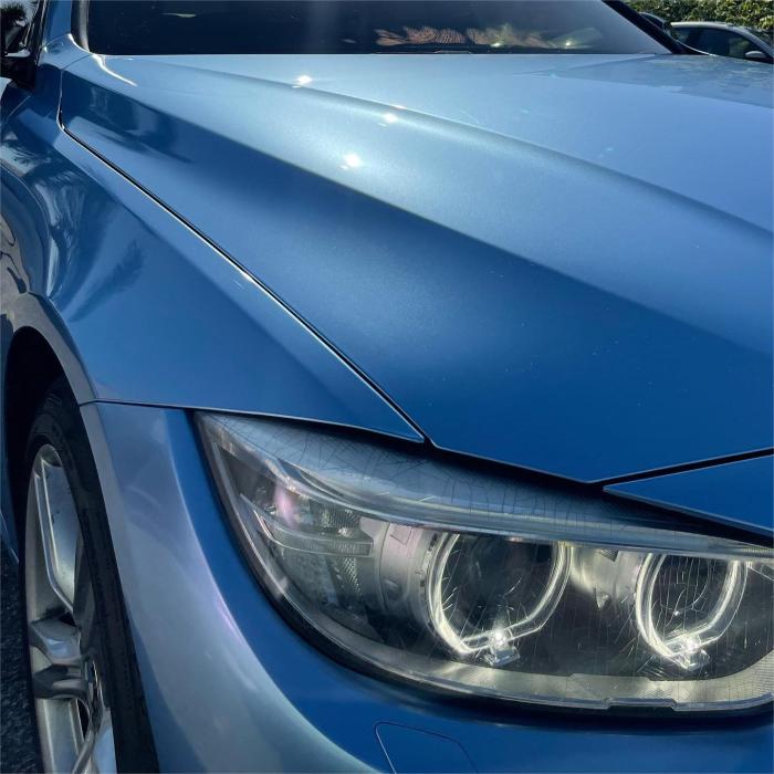 Quality Gloss Metallic Mist Blue Car Vinyl Wrap For Sale ...