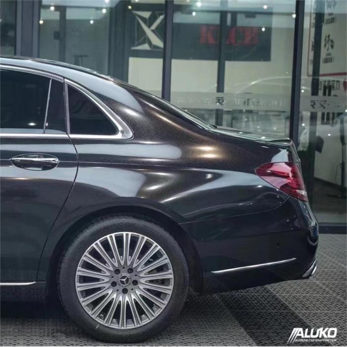 Quality Aluko Gloss Galaxy Black Vinyl Wrap Car Wrap For Sale ...