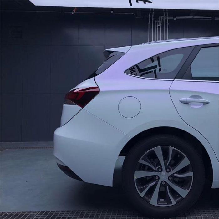 Quality Matte White Purple Vinyl Wrap Car Wrap For Sale | Carwraponline.com
