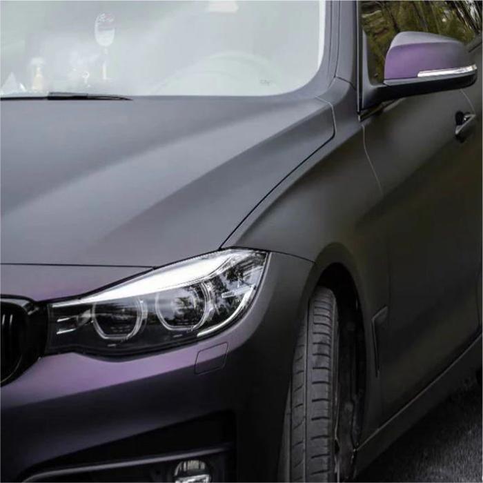 Quality Matte Dark Purple Vinyl Wrap Car Wrap For Sale | Carwraponline.com
