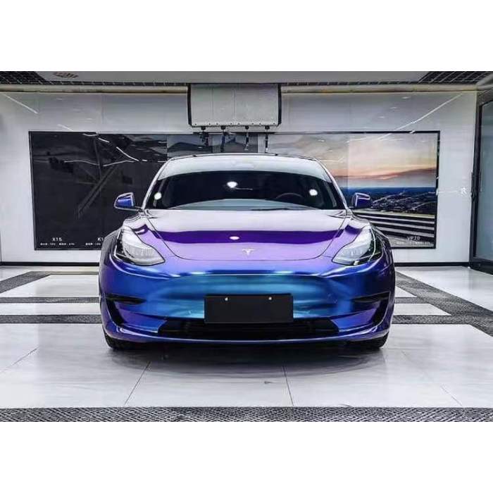 Quality Aluko Gloss Diamond Purple Blue Car Wrap For Sale ...