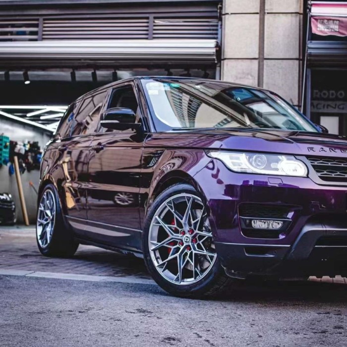 Gloss Midnight purple Wrap for Car