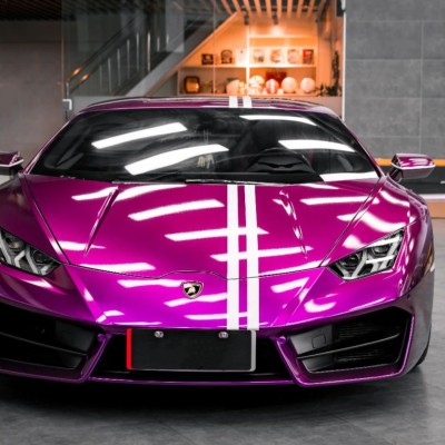 Premium Purple Car Vinyl Wrap From Carwraponline- Free Shipping Now!