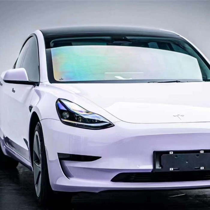 Aluko Super Gloss Periwinkle Car Wrap