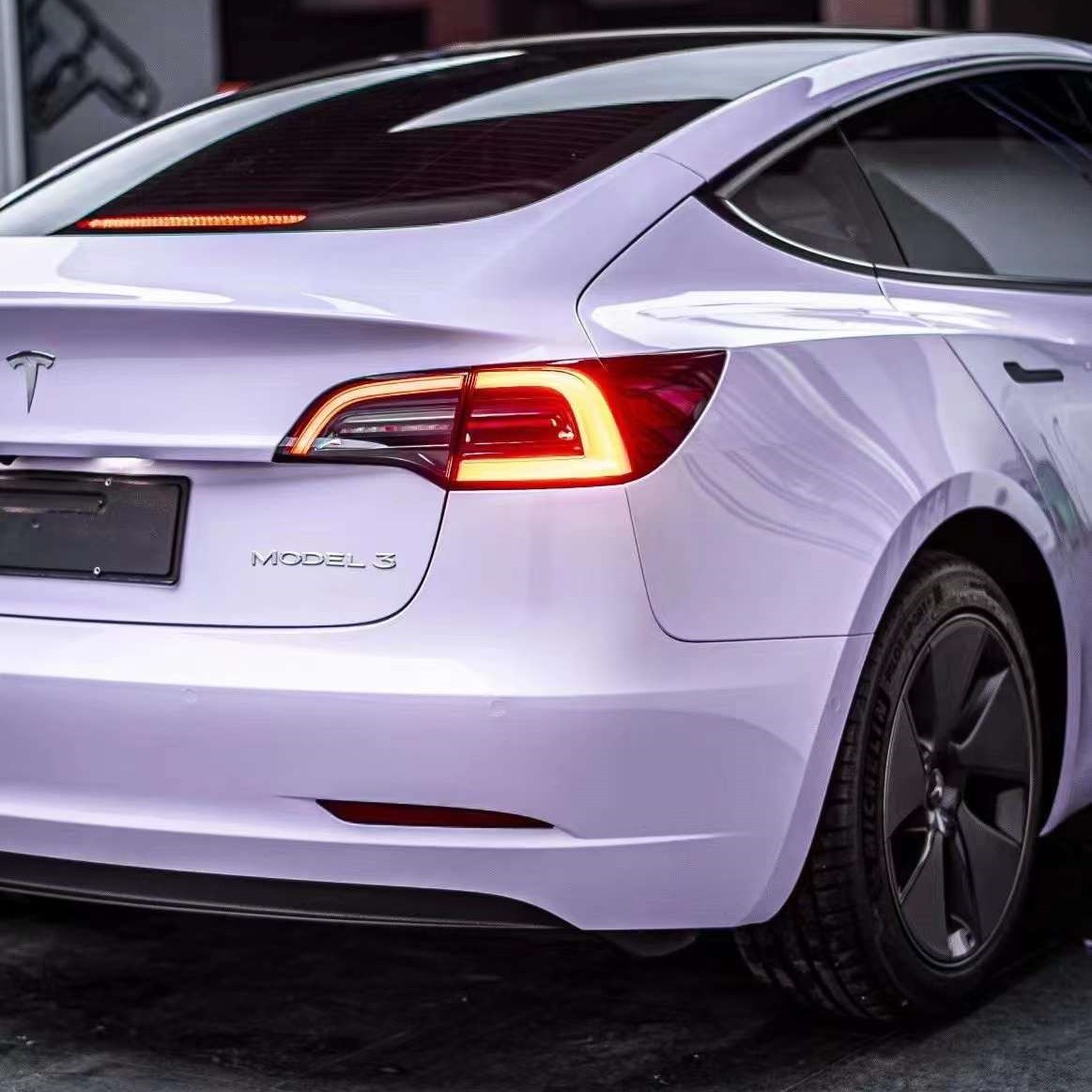 Aluko Super Gloss Periwinkle Car Wrap