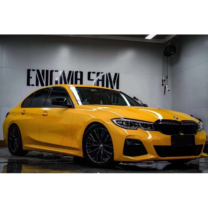 Quality Gloss Sunflower Yellow Car Wrap For Sale | Carwraponline.com
