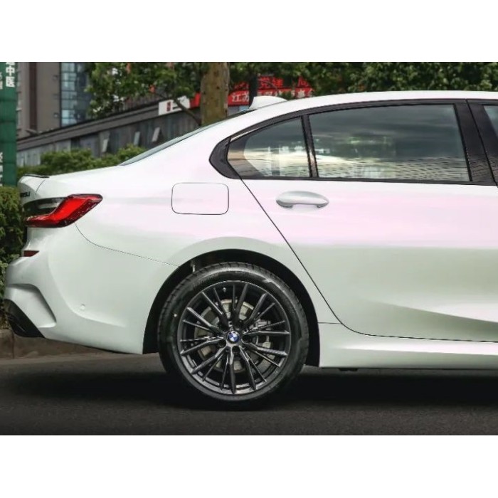 Quality Gloss White Purple Car Wrap For Sale | Carwraponline.com