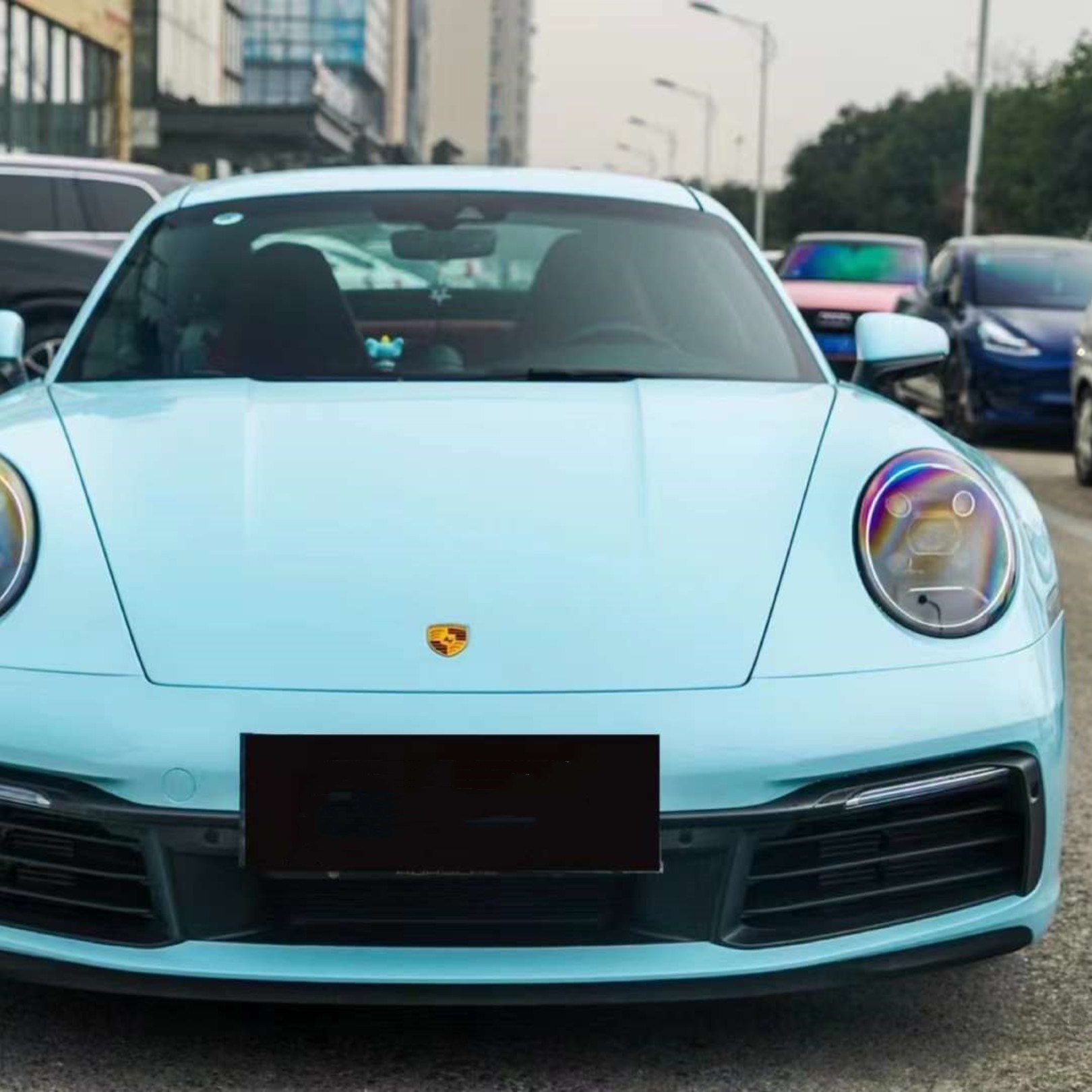 Quality Super Gloss Glacier Blue Car Wrap For Sale | Carwraponline.com