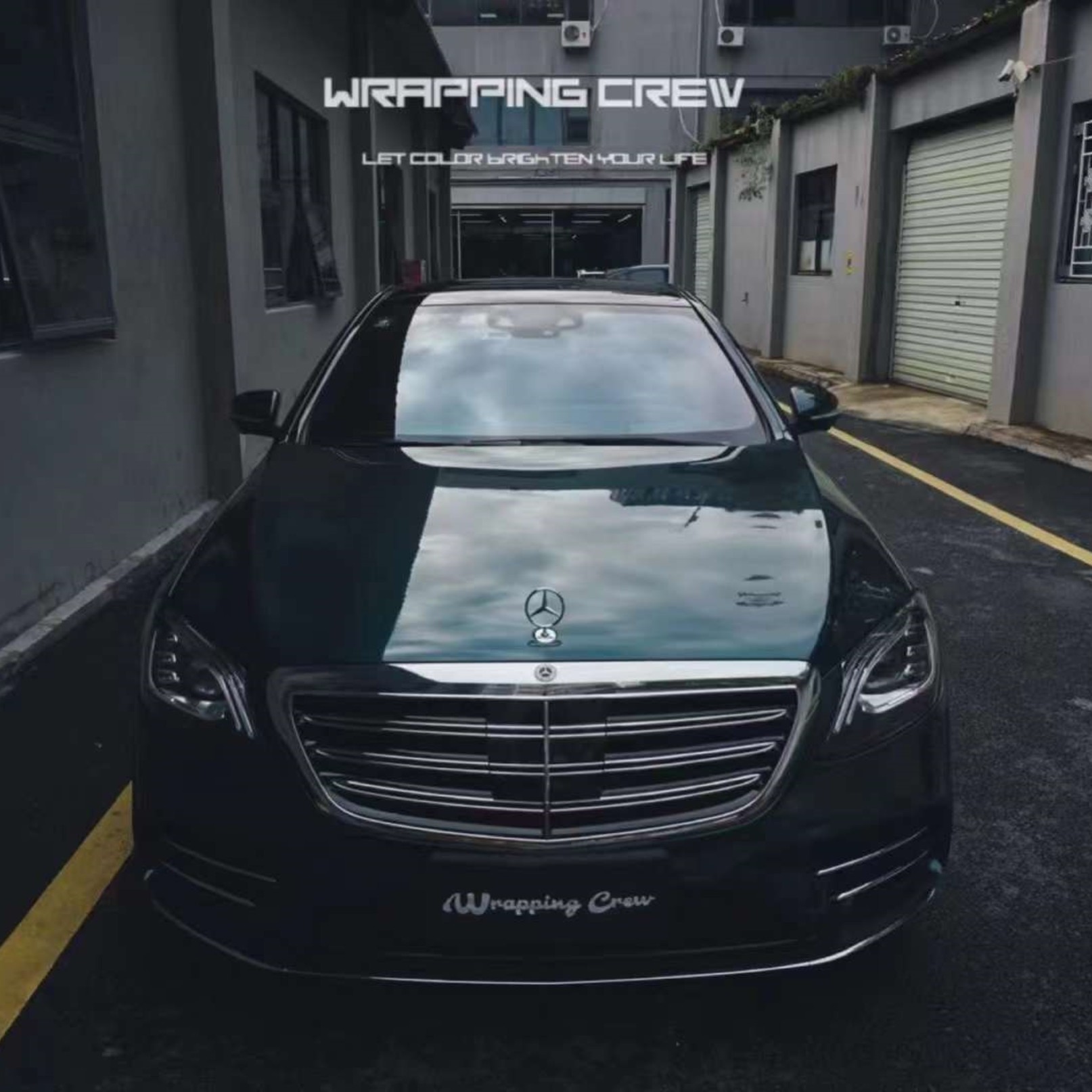 Quality British Racing Green Wrap