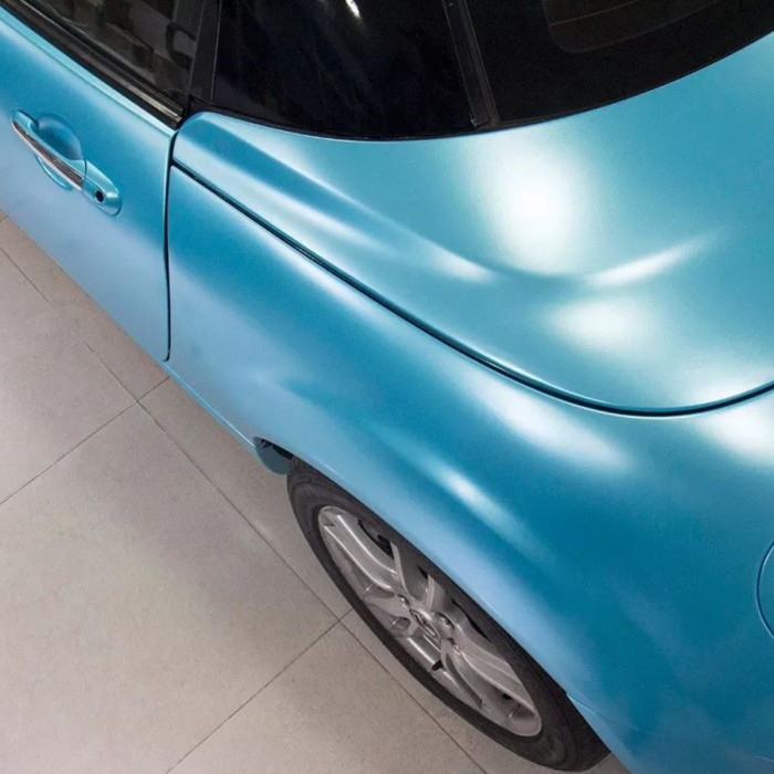 Quality Matte Metallic Sky Blue Car Vinyl Wrap For Sale | Carwraponline.com