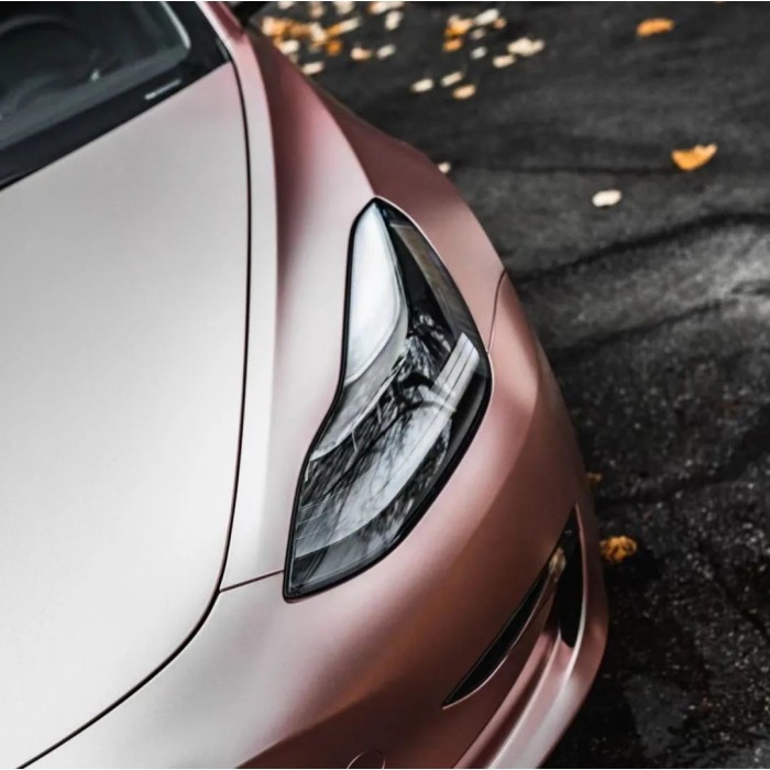 Quality Matte Chrome Rose Gold Car Vinyl Wrap For Sale | Carwraponline.com
