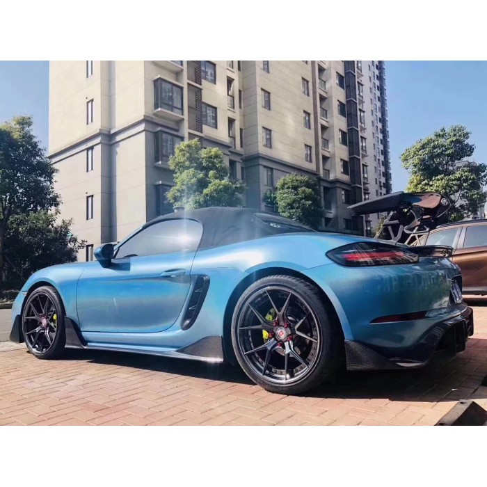 Quality Rainbow Holographic Blue Car Vinyl Wrap For Sale ...