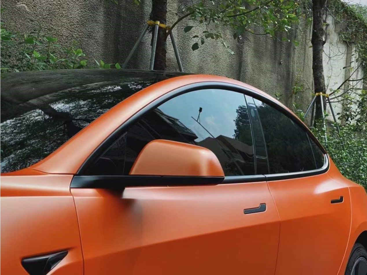 Matte Metallic Pearl Pink Car Wrap