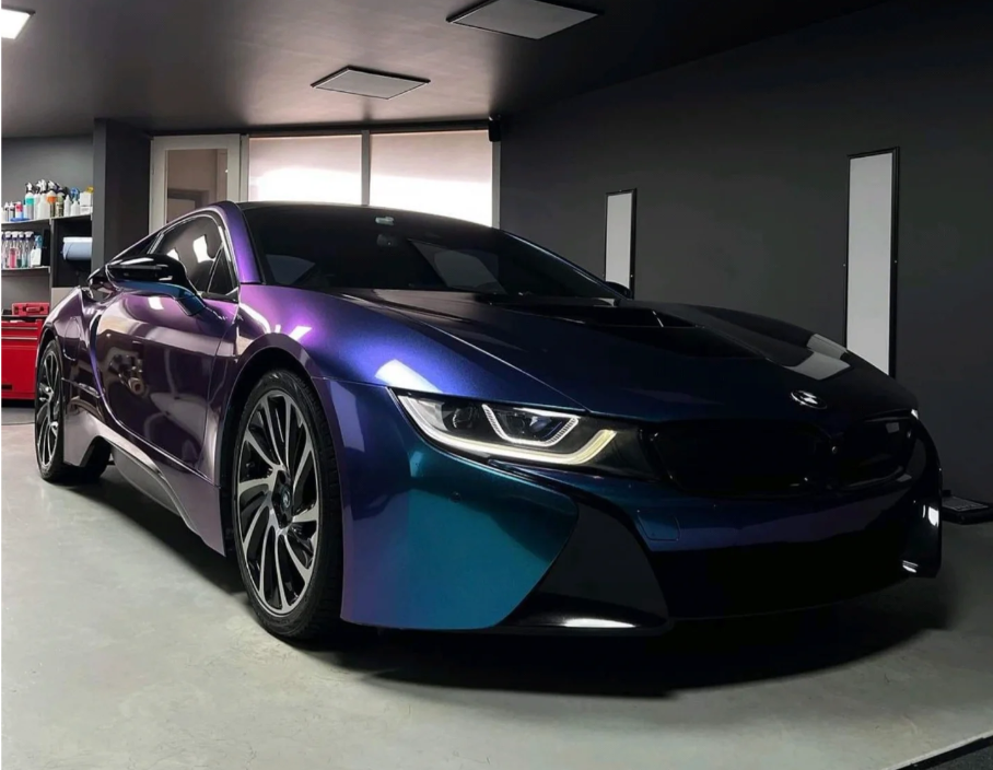 Quality Gloss Diamond Purple Blue Car Vinyl Wrap For Sale ...