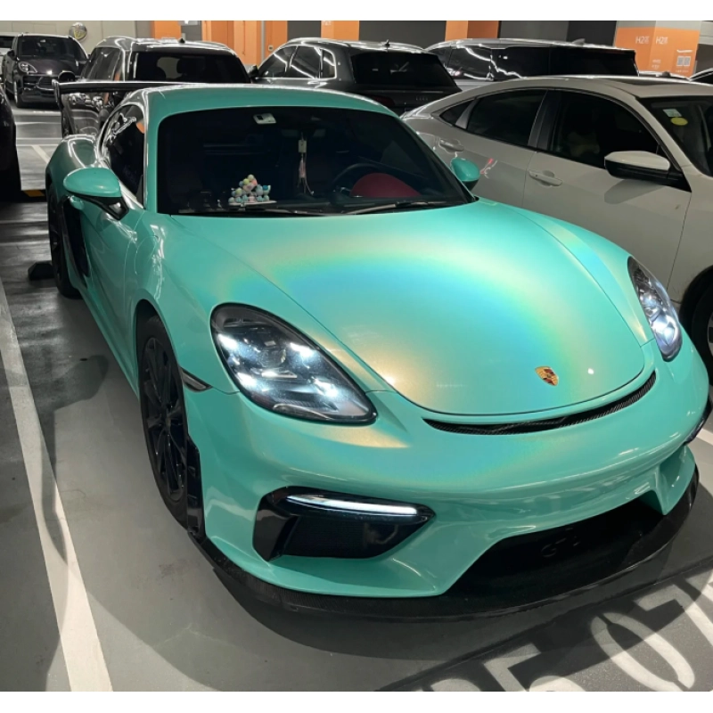 Rainbow Holographic Tiffany Car Vinyl Wrap