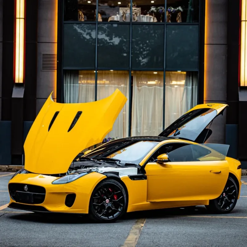 Quality Gloss Sunflower Yellow Car Vinyl Wrap For Sale | Carwraponline.com