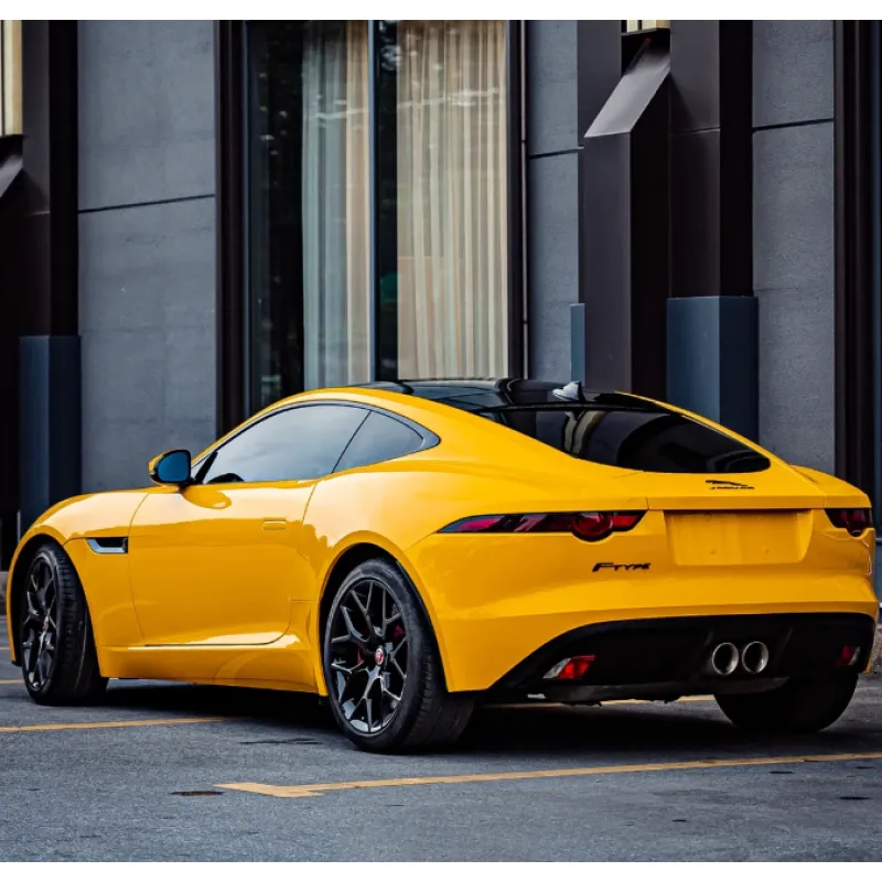 Quality Gloss Sunflower Yellow Car Vinyl Wrap For Sale | Carwraponline.com