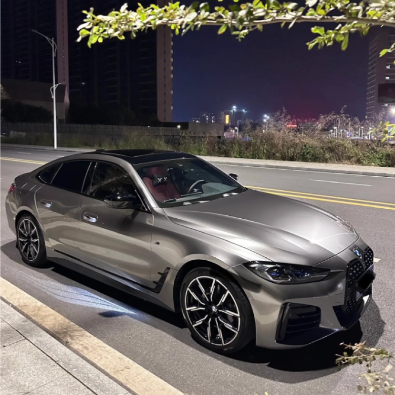 Gloss Metallic Liquid Chrome Silver Car Vinyl Wrap