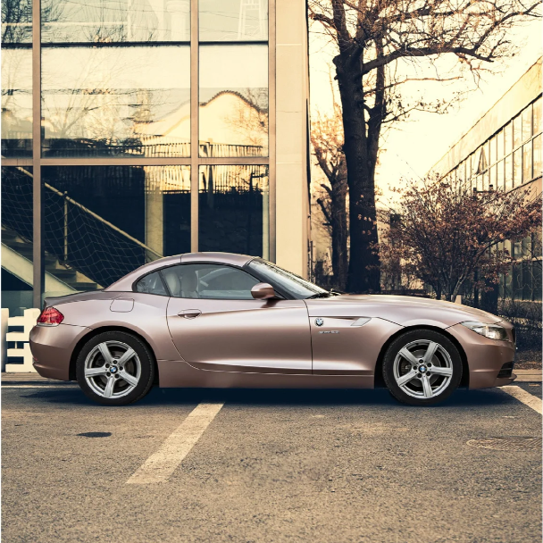 Quality Matte Chrome Rose Gold Car Vinyl Wrap For Sale | Carwraponline.com