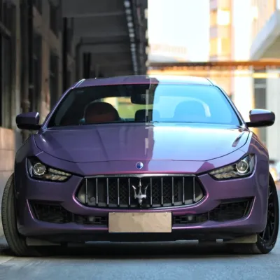 Premium Purple Car Vinyl Wrap From Carwraponline- Free Shipping Now!