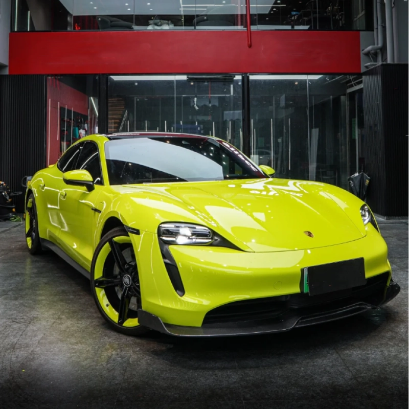 Quality Gloss Acid Lime Green Car Vinyl Wrap For Sale | Carwraponline.com