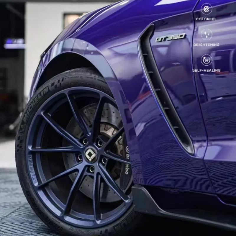 Quality Super Gloss Royal Indigo Blue Car Vinyl Wrap For Sale ...