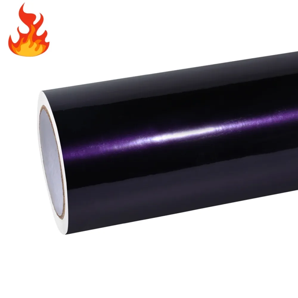 Gloss Midnight purple Wrap for Car