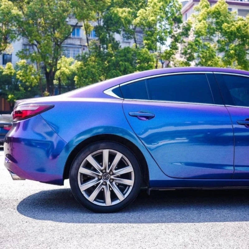 Quality Gloss Chameleon Red Purple Car Vinyl Wrap For Sale ...