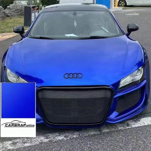 Gloss Liquid Ocean Blue Car Vinyl Wrap
