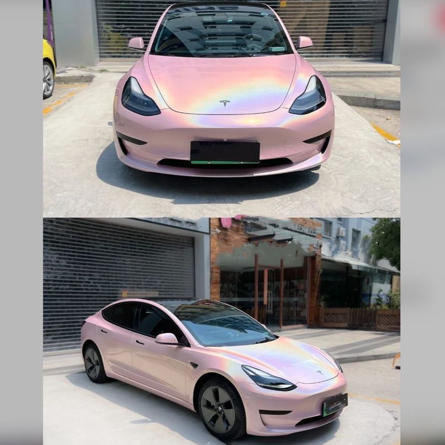 Glossy Laser Light Pink