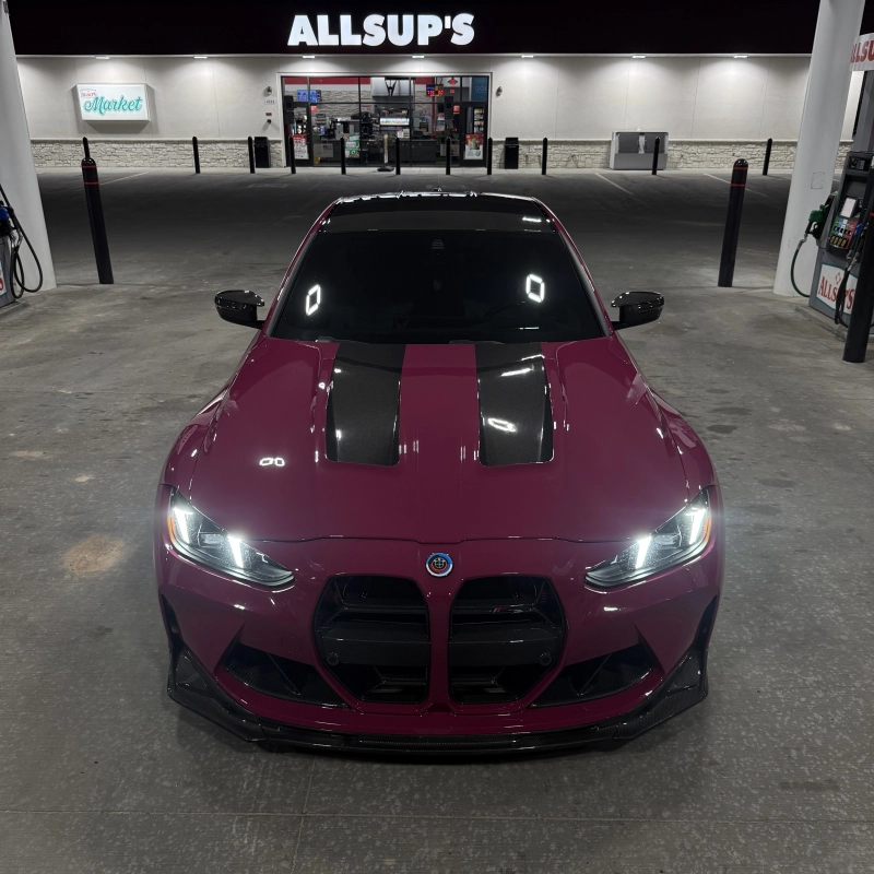 Super Gloss Ruby Star Car Vinyl Wrap